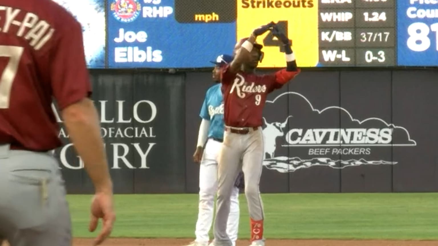 Sebastian Walcott's big offensive game | 09/13/2024 | Texas Rangers