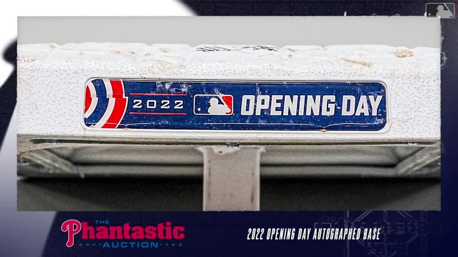 2022 Opening Day Autographed Base | 05/04/2023 | Philadelphia Phillies