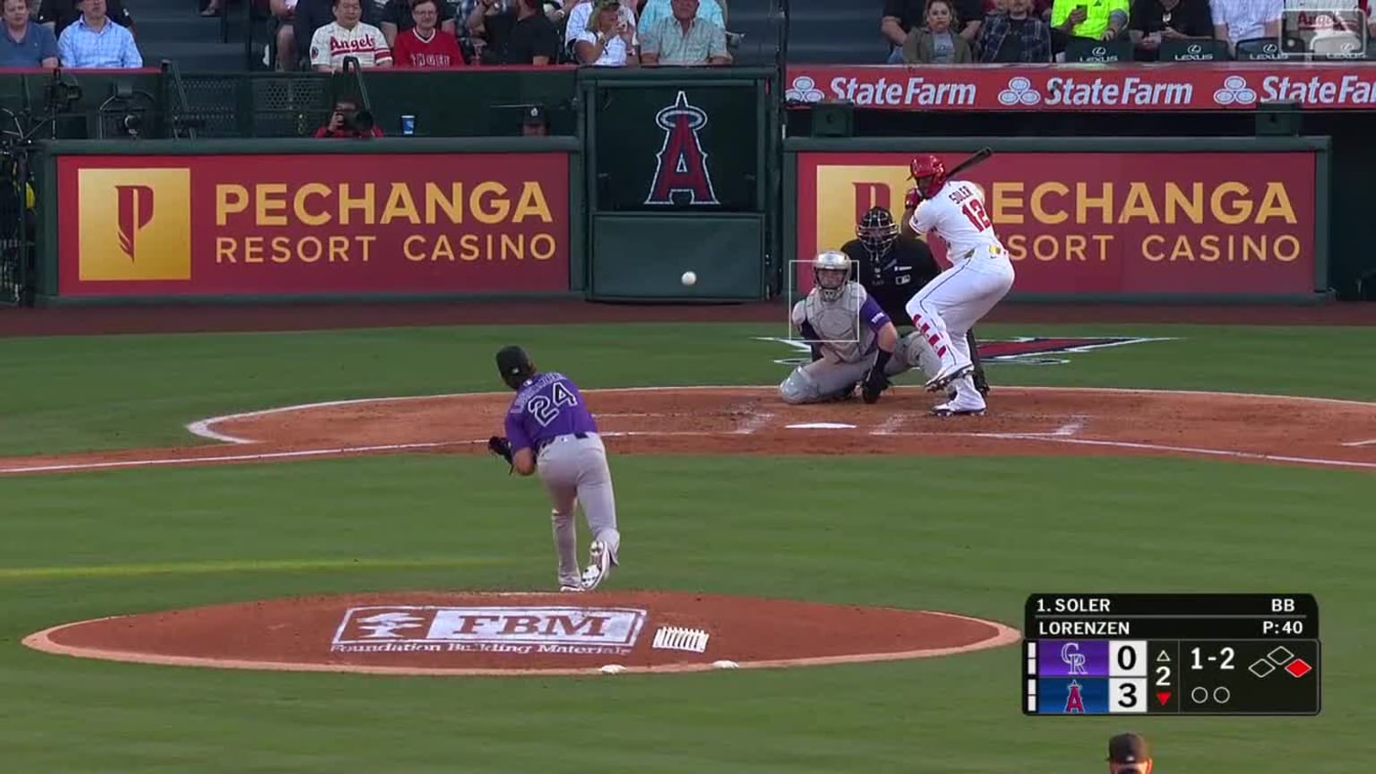 Michael Lorenzen Ball to Jorge Soler | 06/03/2026 | MLB.com