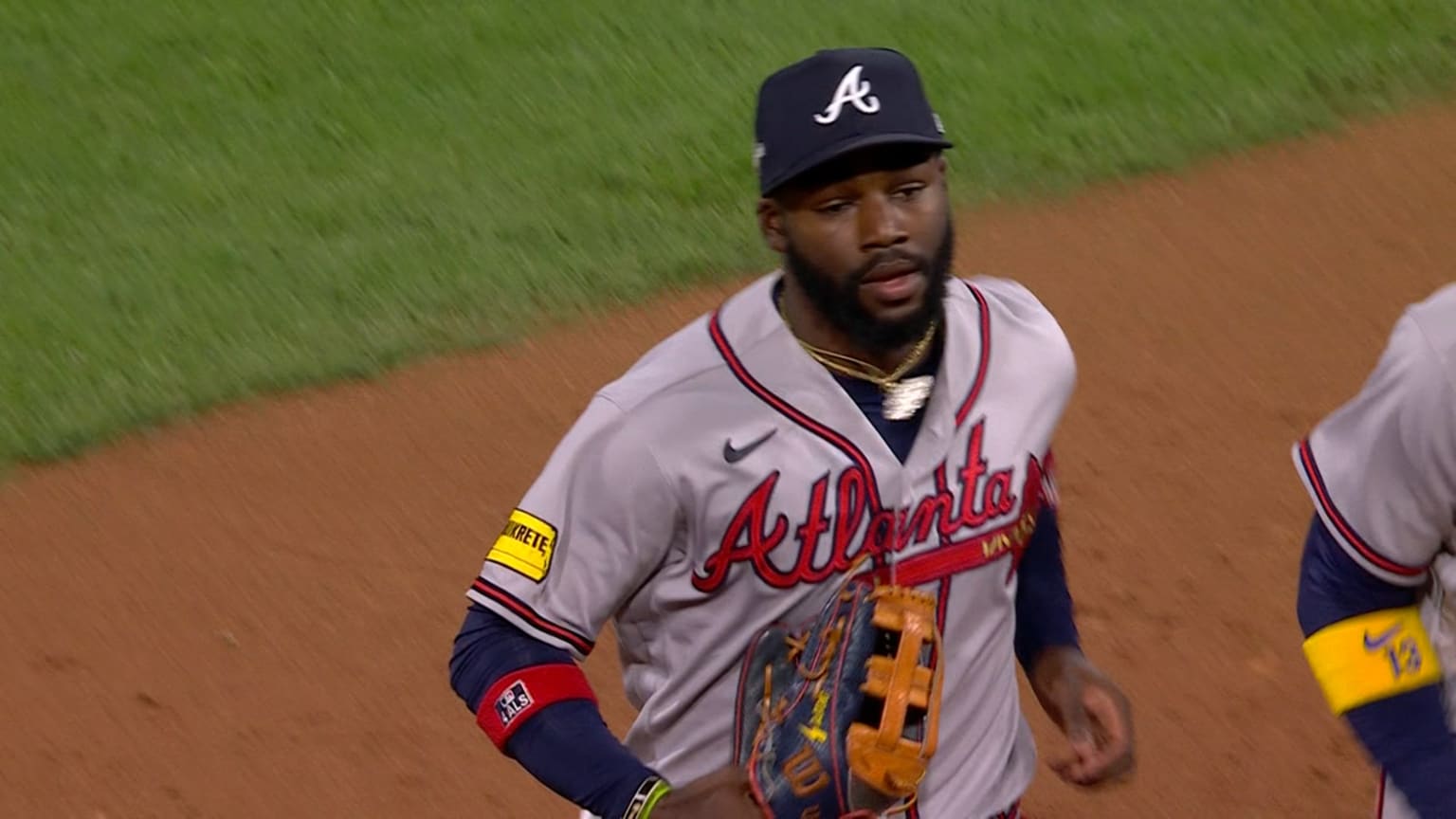 Michael Harris II dives and doubles up Castellanos | 10/12/2023 | MLB.com