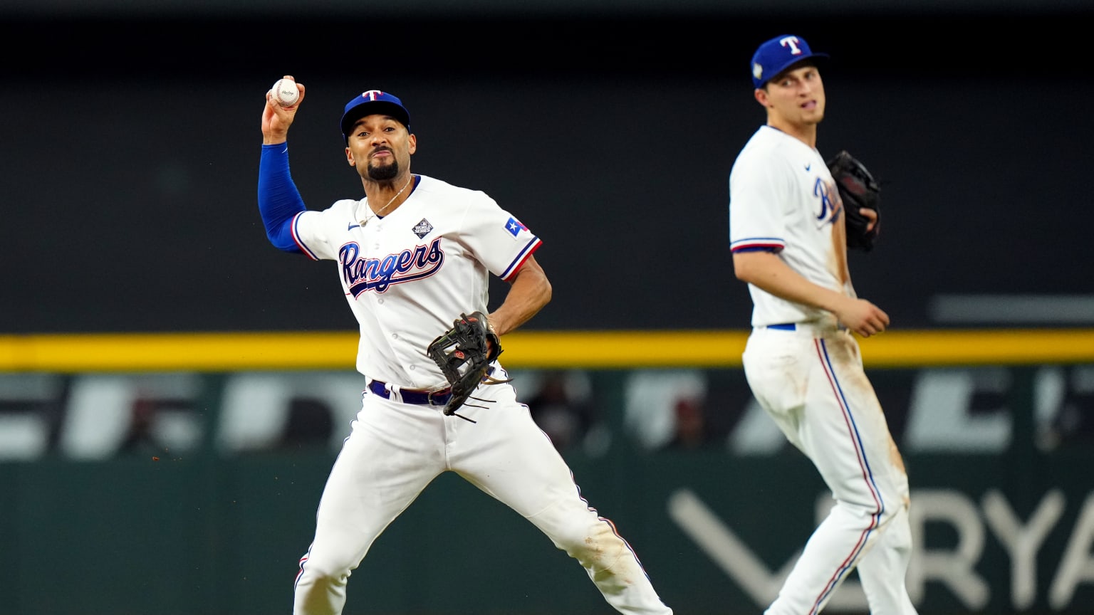 Marcus Semien makes a stellar play in the hole | 10/27/2023 | Texas Rangers