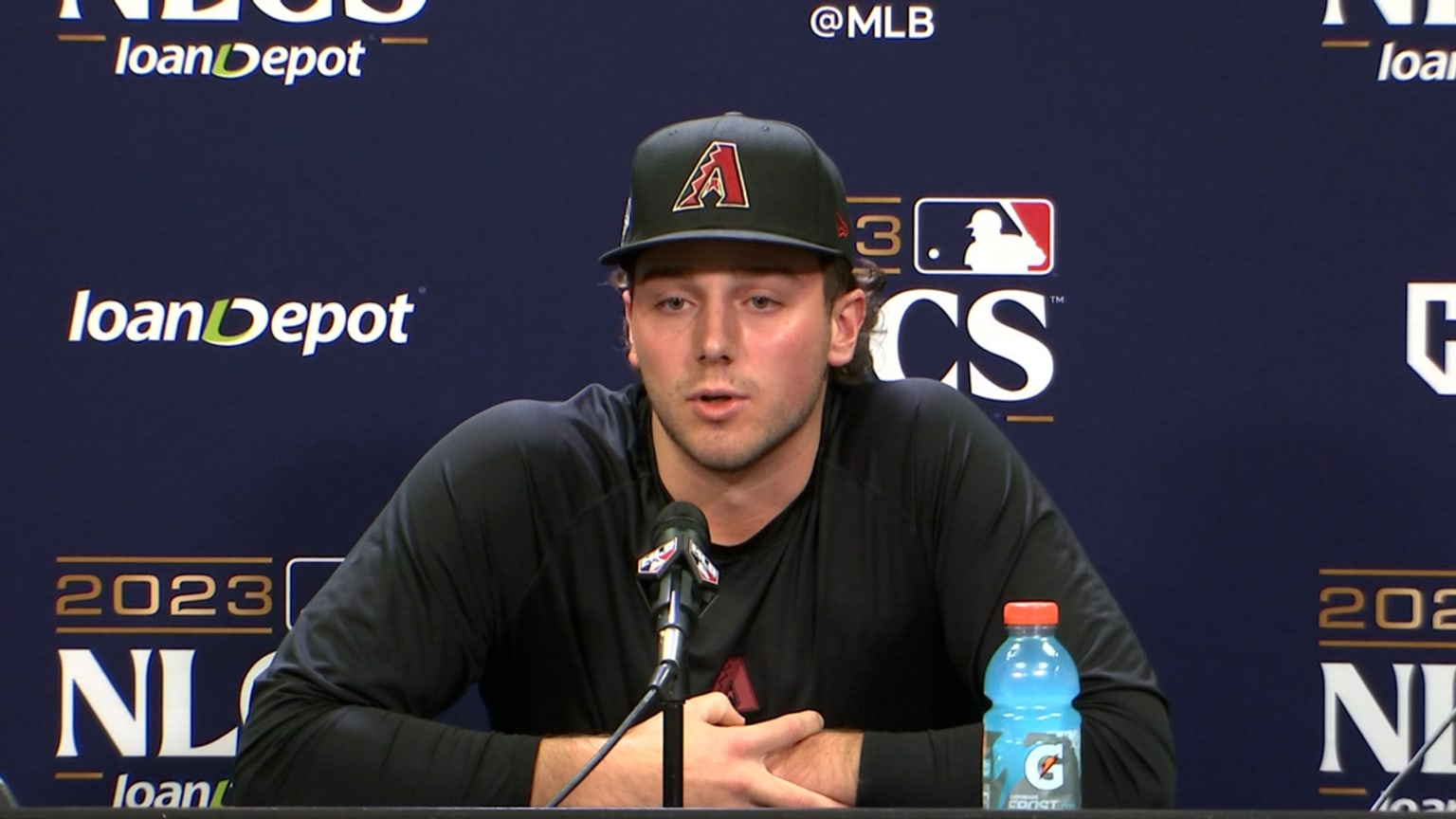 Brandon Pfaadt talks starting Game 3 of the NLCS | 10/18/2023 | Arizona Diamondbacks