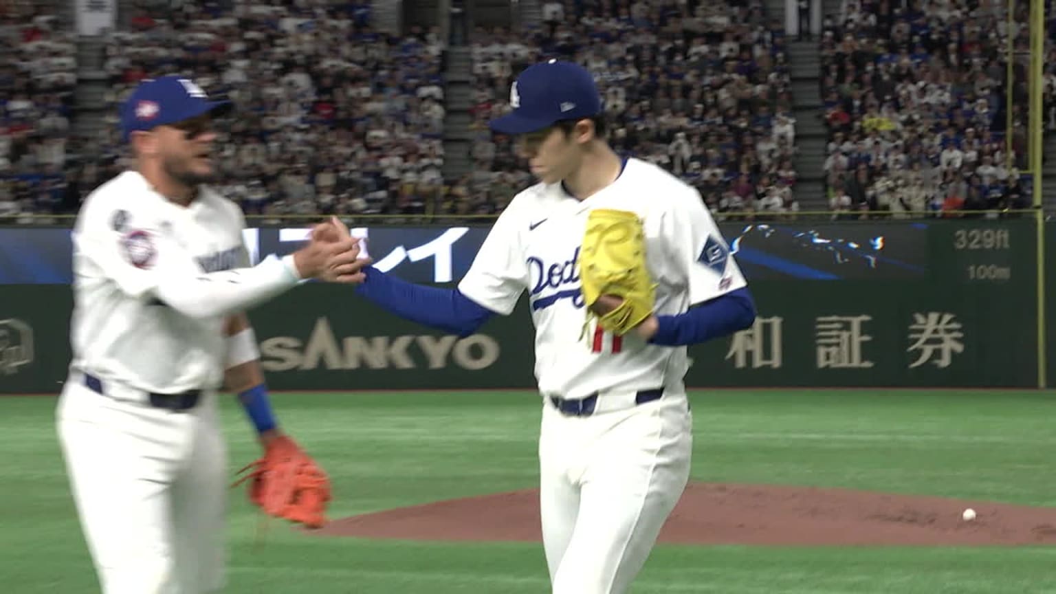 Miguel Rojas turns slick double play to end inning | 03/19/2025 | Los ...