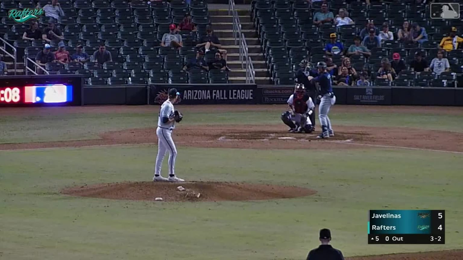 Tyler Locklear records two hits in the 5th inning | 10/08/2023 ...