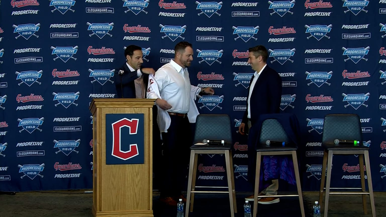 Guardians introduce Stephen Vogt as their new manager | 11/10/2023 ...