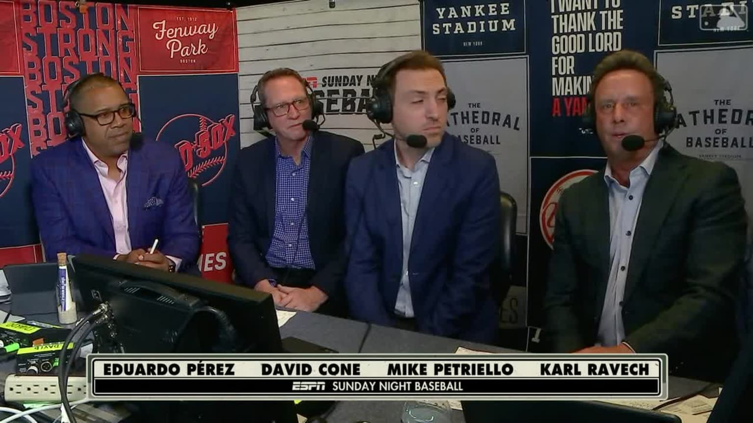 Petriello joins Sunday Night Baseball during delay | 09/25/2022 | New ...