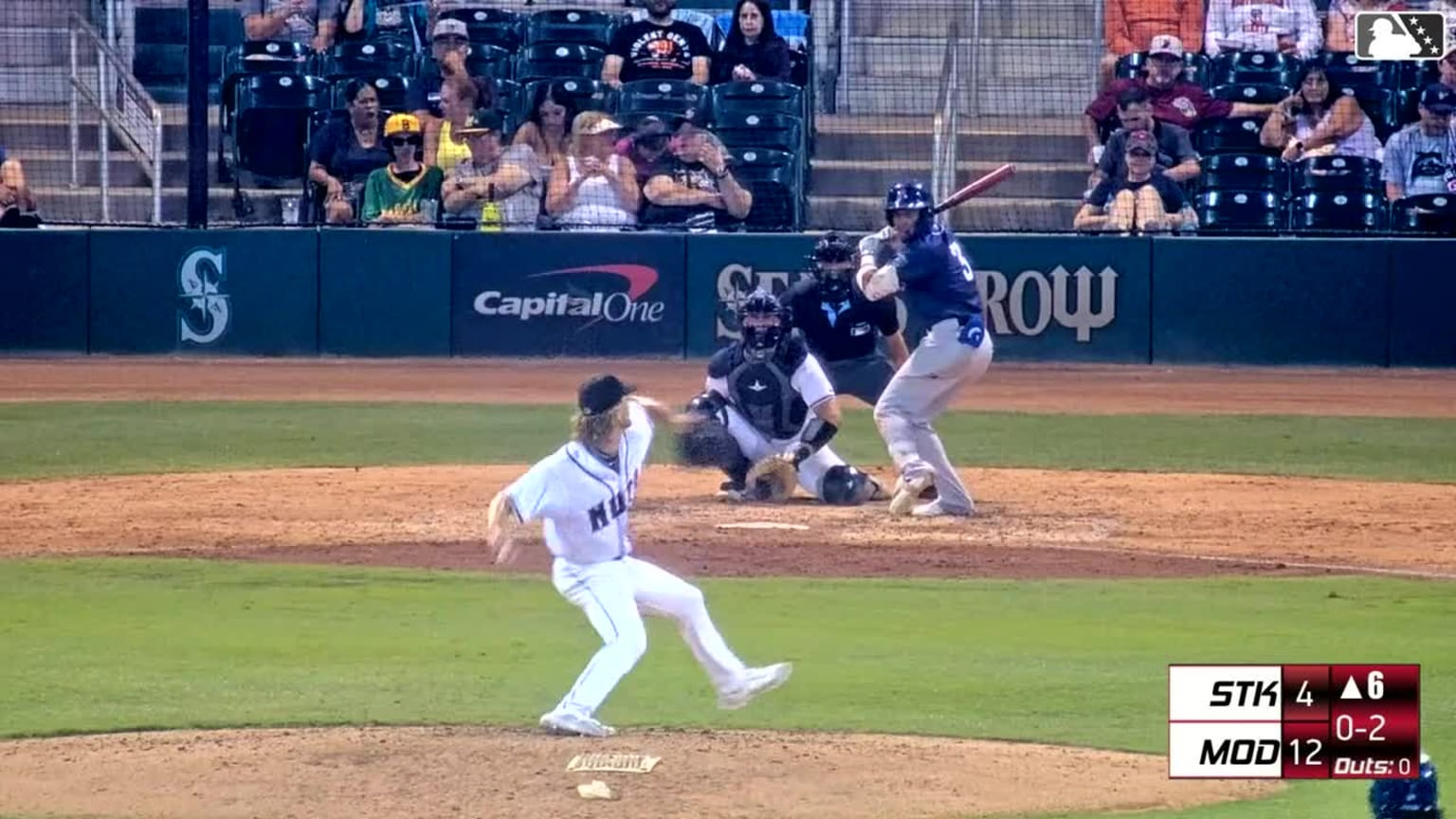 Walter Ford's fourth strikeout | 09/08/2024 | Seattle Mariners