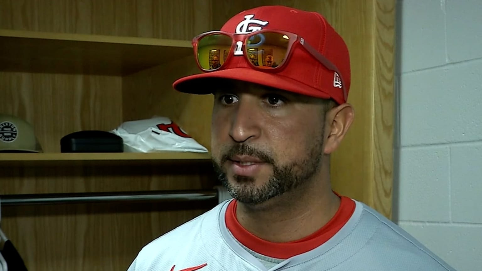 Oliver Marmol on Willson Contreras, Zack Thompson | 04/03/2024 | St. Louis Cardinals