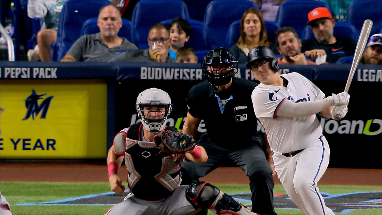 Jonah Bride's RBI single | 08/05/2024 | Miami Marlins