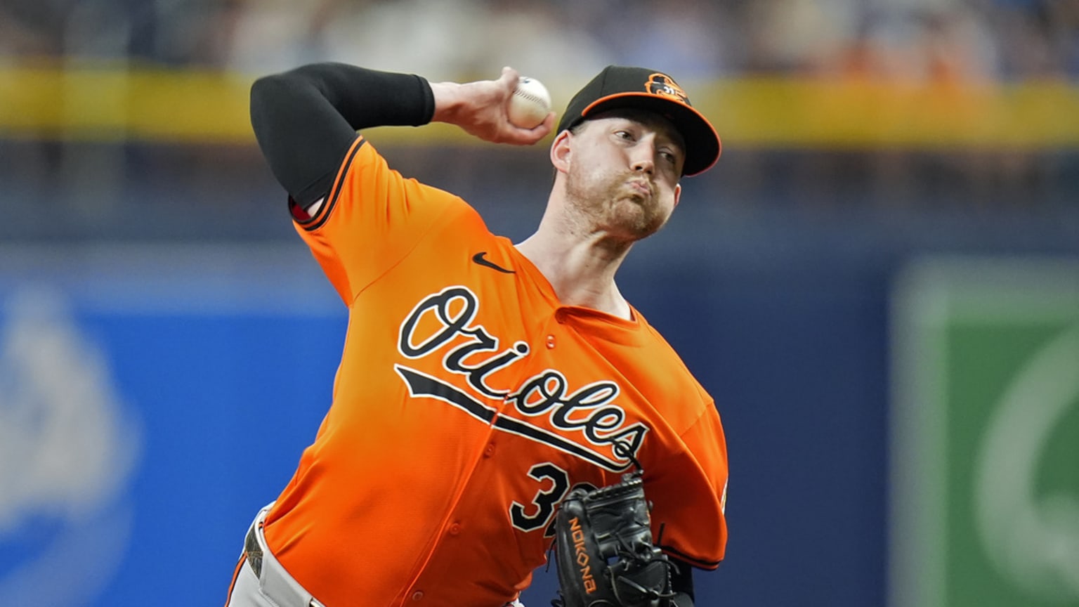 Kyle Bradish strikes out Brandon Lowe | 06/08/2024 | Baltimore Orioles