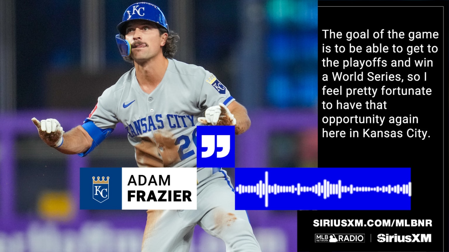 Adam Frazier on being a veteran on the Royals | 07/21/2025 | MLB.com