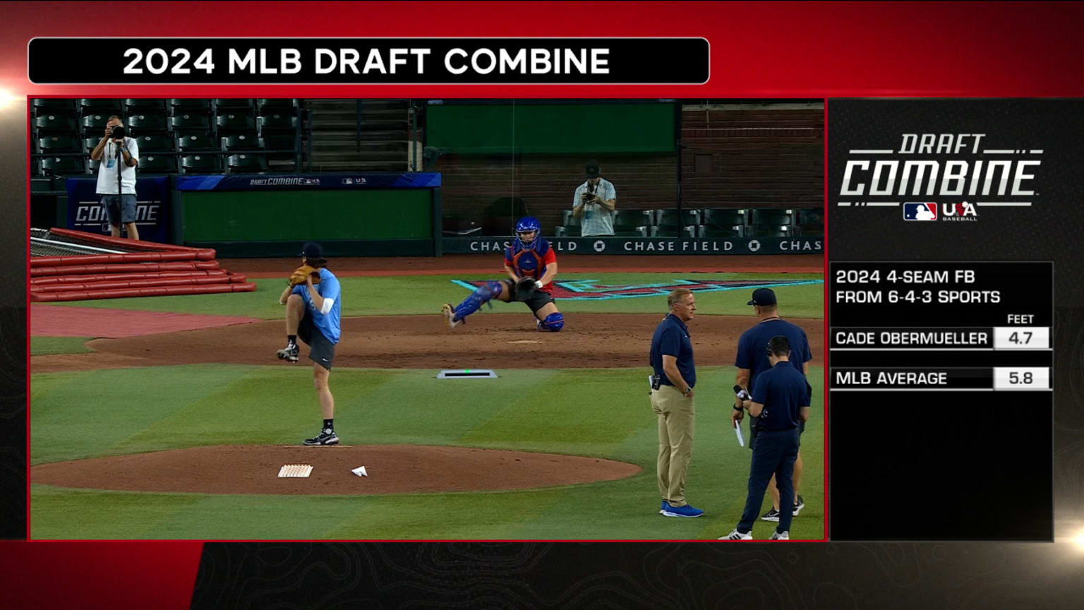 Cade Obermueller pitches at 2024 MLB Draft Combine | 06/18/2024 | MLB.com