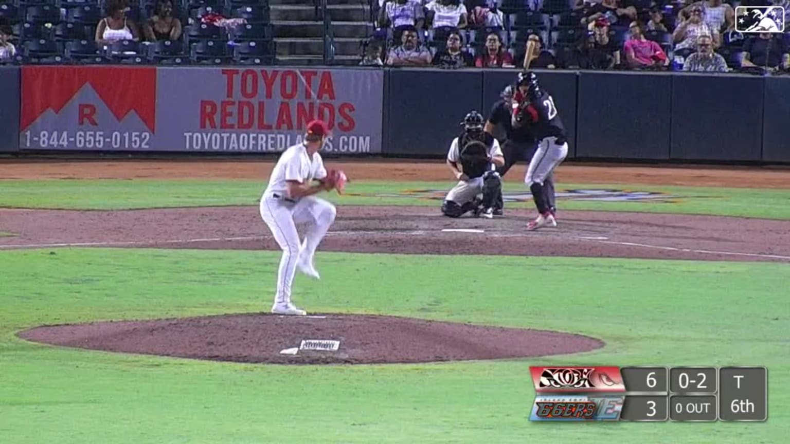 Angels prospect Ben Joyce throws a perfect inning | 09/09/2023 | Los ...