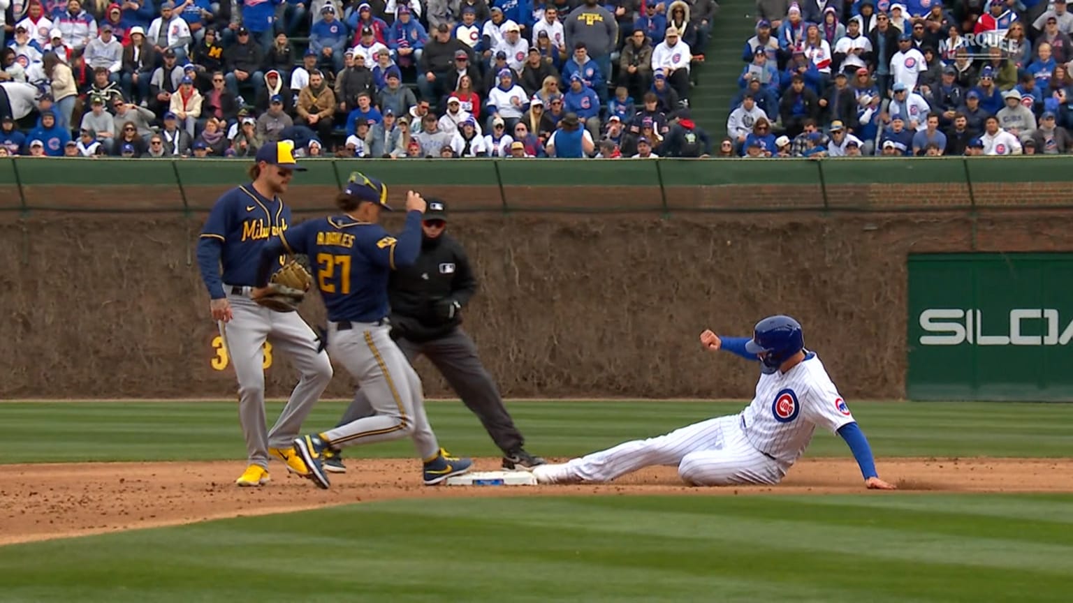 Yan Gomes brings in a run with a fielder's choice | 03/30/2023 ...