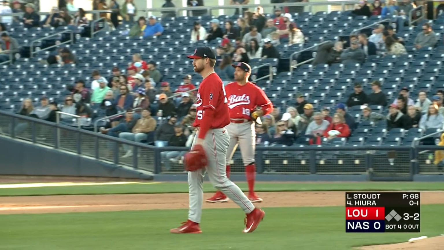 Stoudt strikes out 4 batters across 4 no-hit innings | 04/02/2023 ...