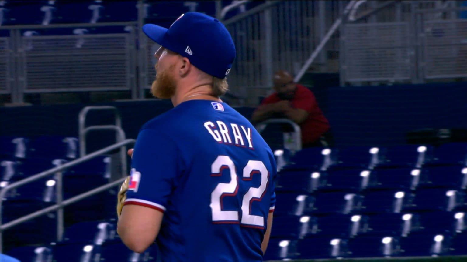 Jon Gray strikes out five in 3 2/3 innings | 09/12/2022 | Texas Rangers