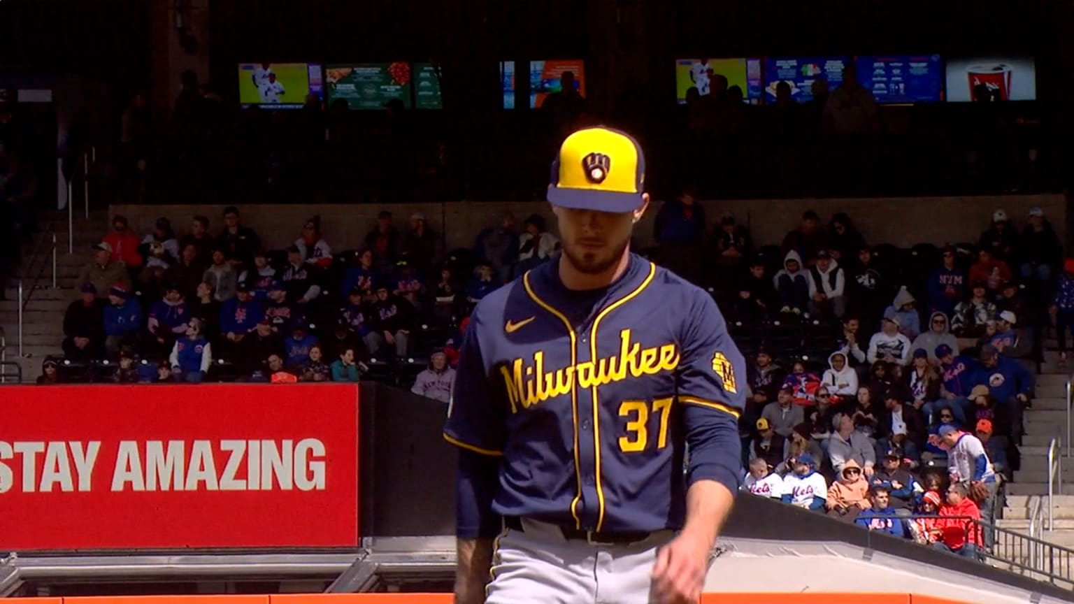 DL Hall throws four innings in Brewers debut | 03/30/2024 | Milwaukee ...