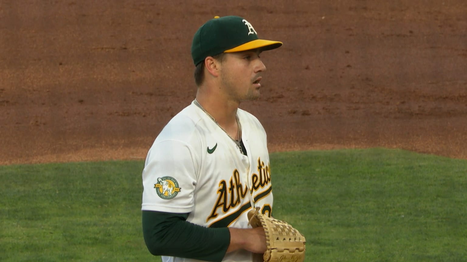 J.T. Ginn strikes out David Hamilton | 06/09/2026 | Athletics