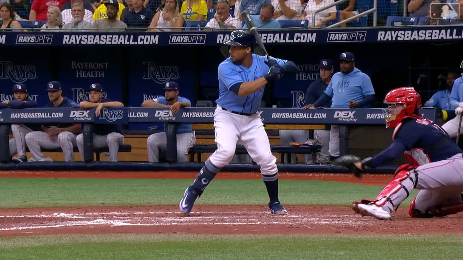 Francisco Mejía remolca con sencillo en el 5to | 13/04/2023 | Los Rays ...