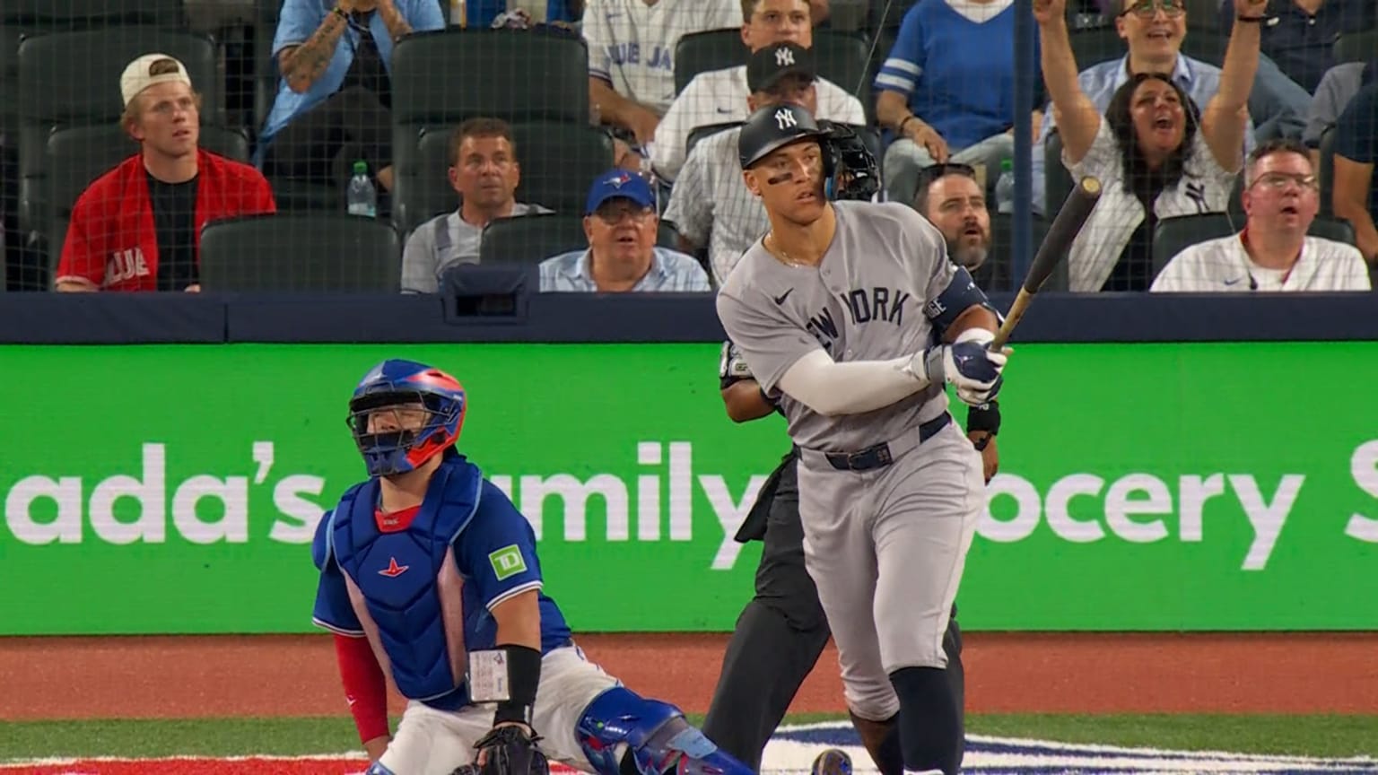 Data Viz: Aaron Judge's clutch homer | 07/02/2025 | New York Yankees