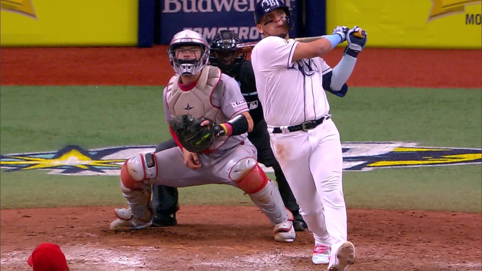 Isaac Paredes' game-tying single in the 9th inning | 09/21/2023 | Tampa ...