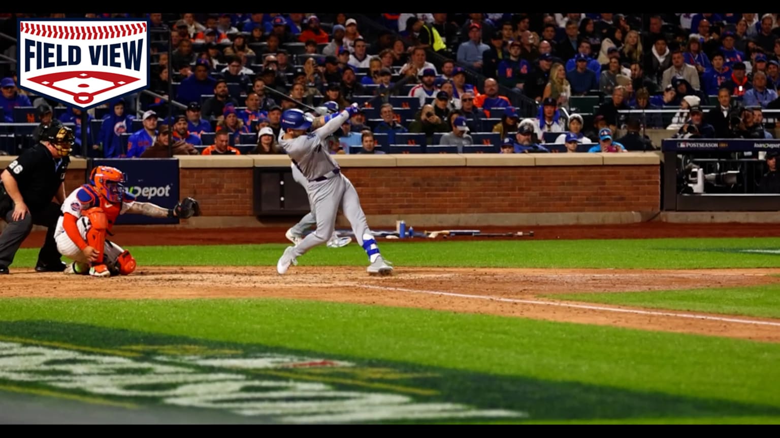 Field View: Andy Pages' three-run home run | 10/18/2024 | Los Angeles ...