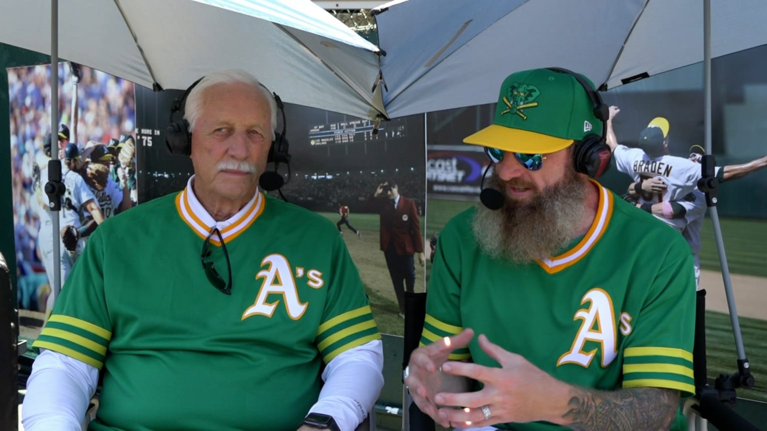 Joe Rudi joins the A's broadcast | 06/23/2024 | MLB.com