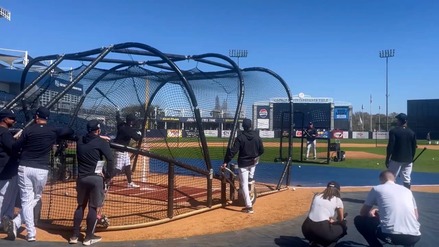 Judge, Soto, Stanton take batting practice | 02/20/2024 | MLB.com