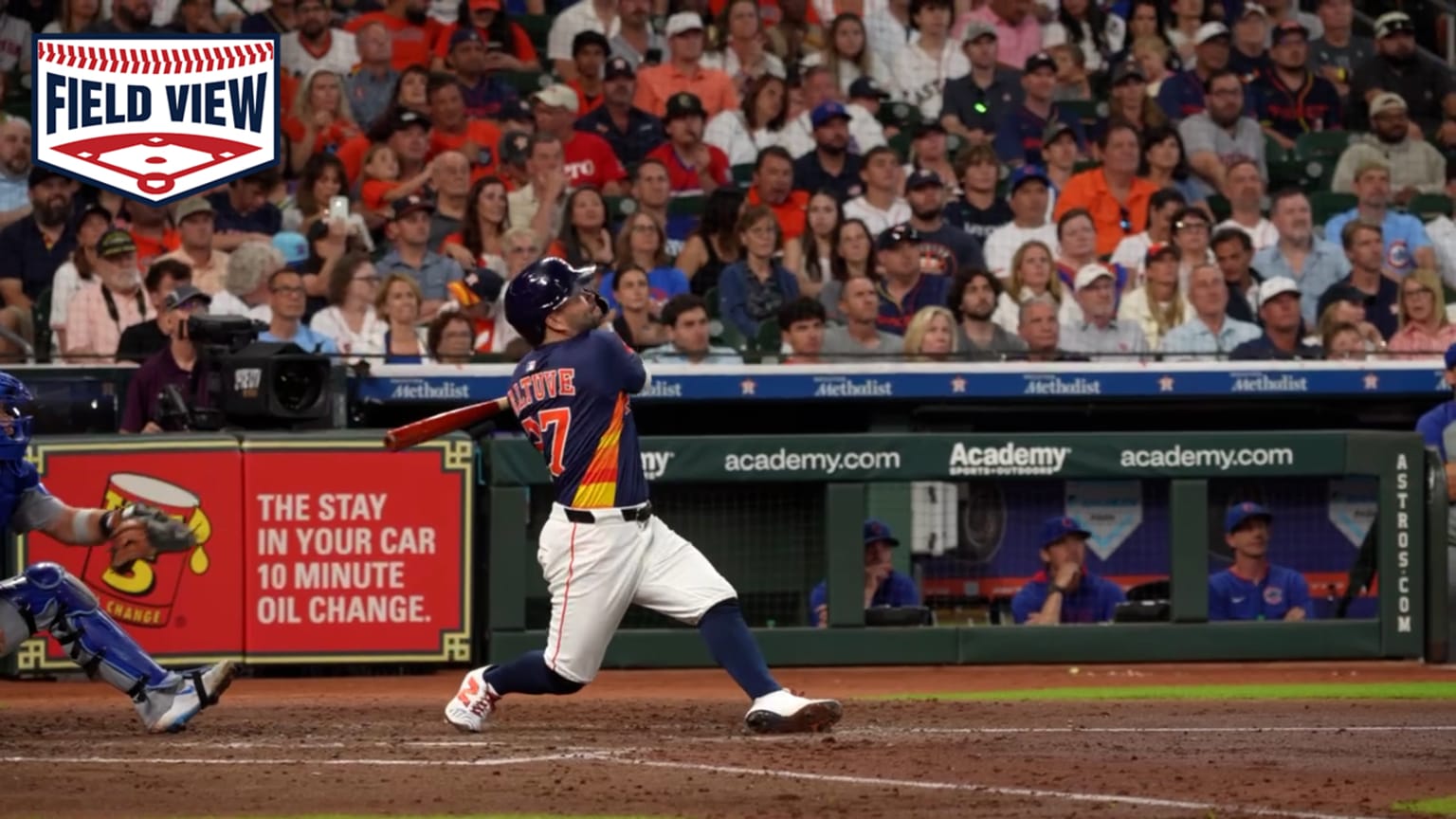 Field View: Jose Altuve's two-run homer | 06/29/2025 | Houston Astros