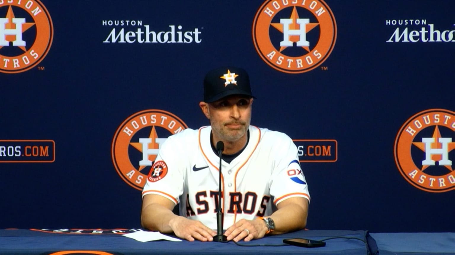 Joe Espada on the 8-0 win over the Blue Jays | 04/03/2024 | Houston Astros