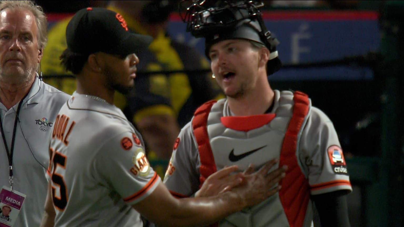 Doval fans Grichuk to seal a Giants win | 08/07/2023 | San Francisco Giants