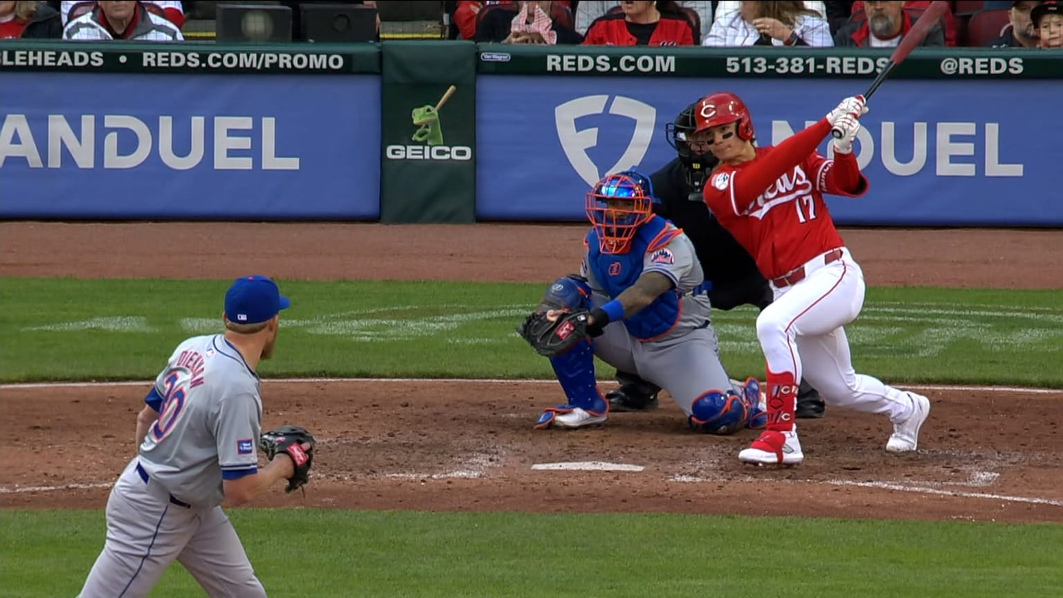 Stuart Fairchild's pinch-hit RBI single | 04/06/2024 | Cincinnati Reds