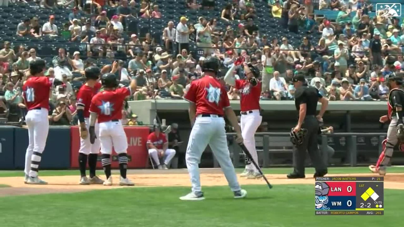 Roberto Campos skies a three-run homer to right field | 07/16/2023 ...