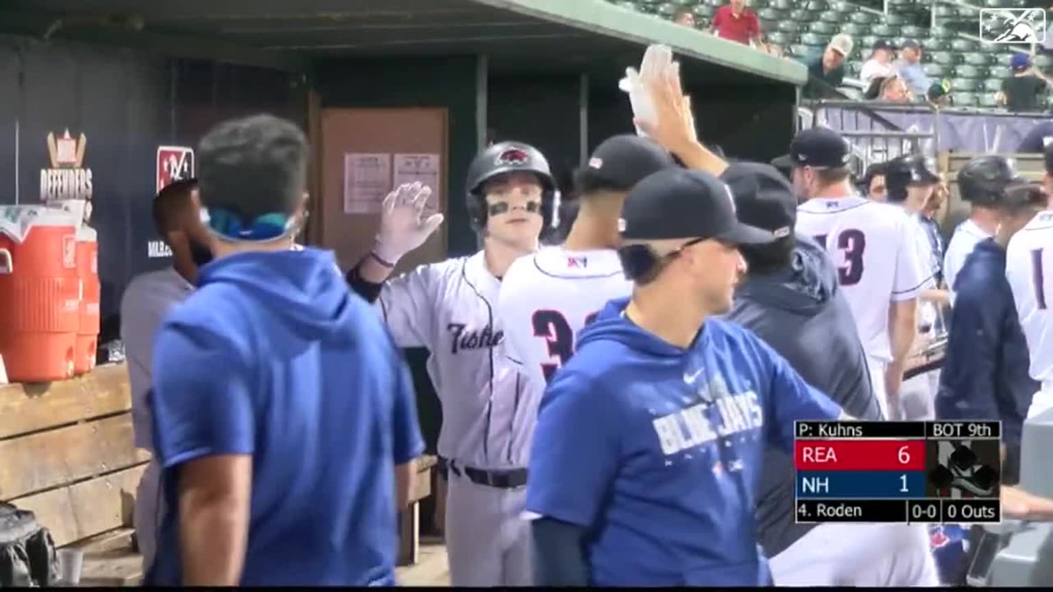 Alan Roden blasts first home run to right field | 08/12/2023 | MLB.com