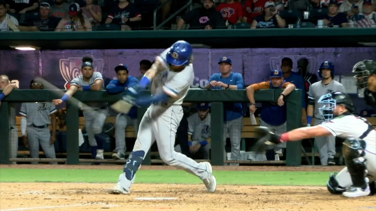 Ben Gamel drills two home runs for Durham | 07/04/2023 | MLB.com