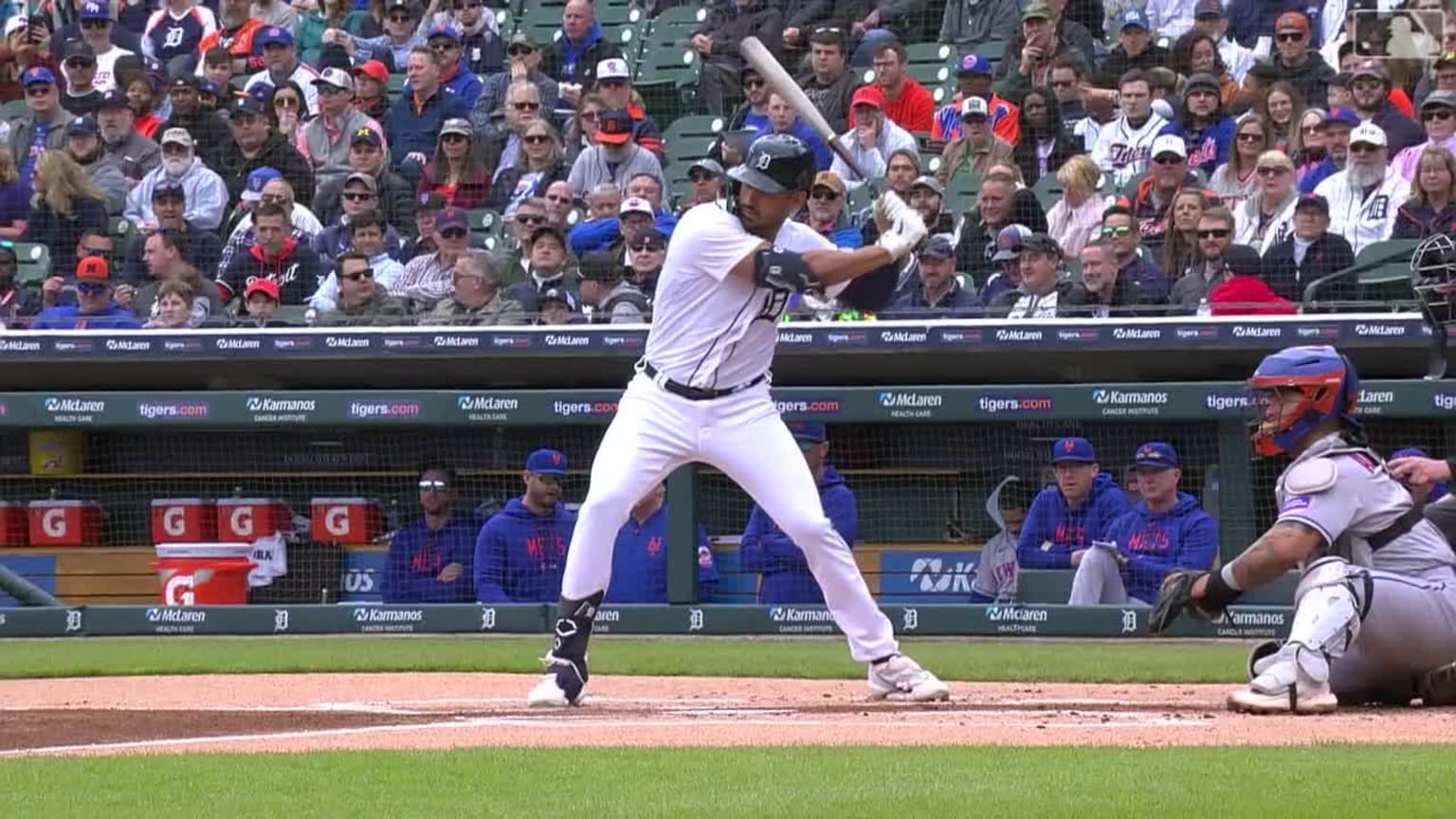 Riley Greene lines a solo home run to right field | 05/04/2023 ...