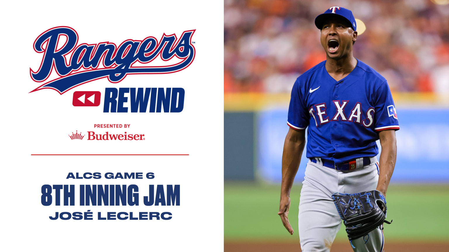 Rangers Rewind: ALCS Game 6 Jose Leclerc | 03/22/2024 | Texas Rangers