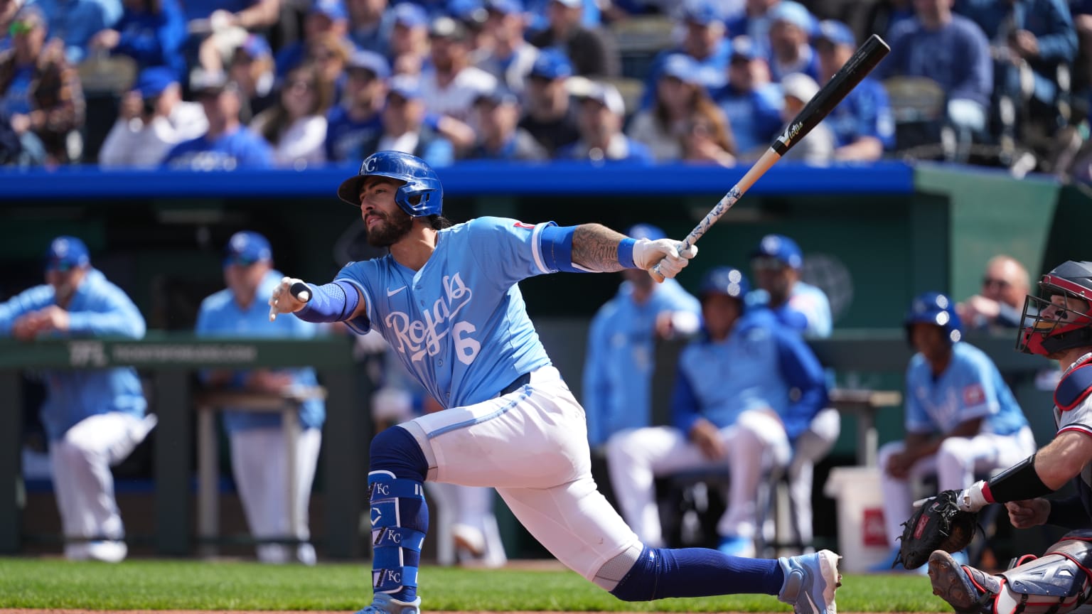 Jonathan India's game-tying RBI single | 04/10/2025 | Kansas City Royals