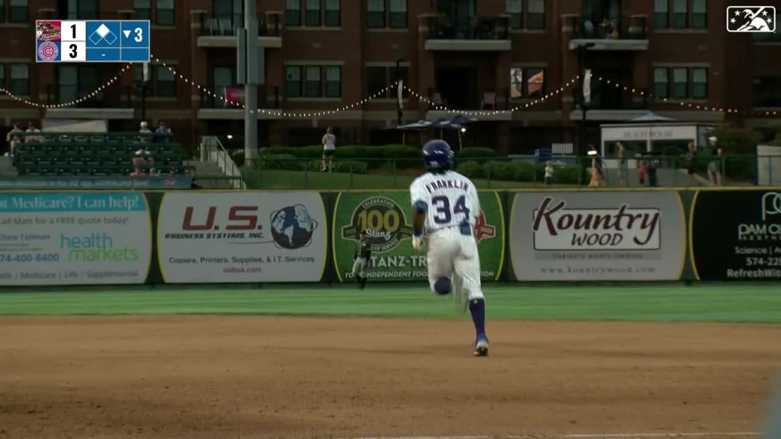Christian Franklin hits his ninth homer of the year | 09/06/2023 | MLB.com