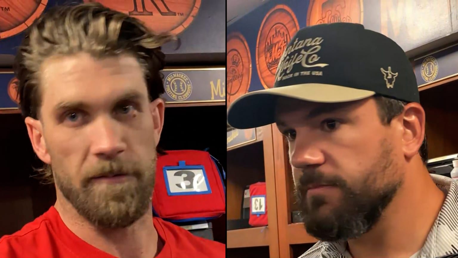 Bryce Harper, Kyle Schwarber on facing Misiorowski | 06/12/2026 ...