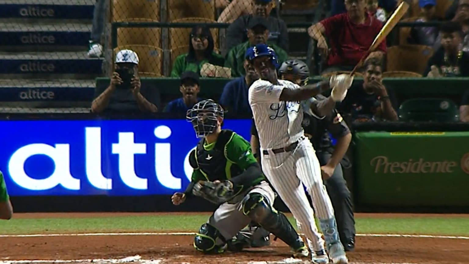 Ronny Mauricio empuja con doble en la 1ra entrada | 04/01/2023 | Lasmayores.com