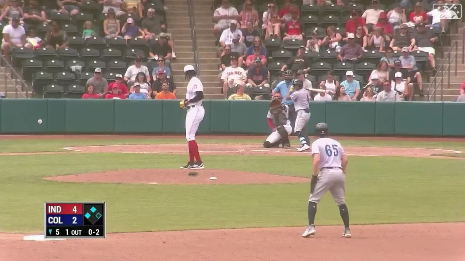 Brayan Rocchio rips a two-run single to center field | 05/28/2023 ...