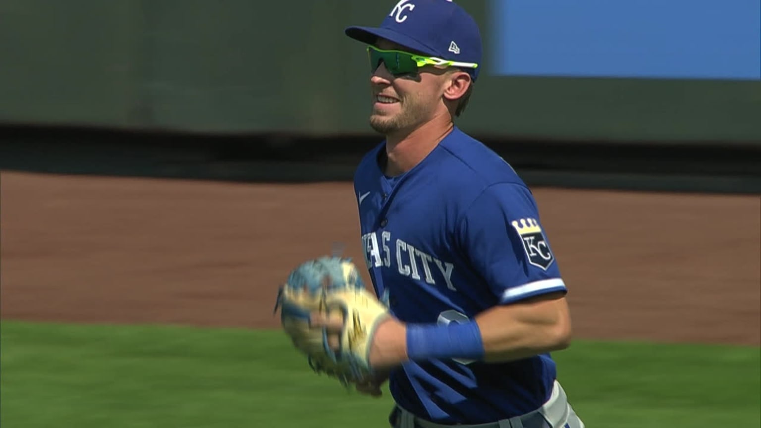 Drew Waters make a leaping grab on the warning track | 08/27/2023 ...