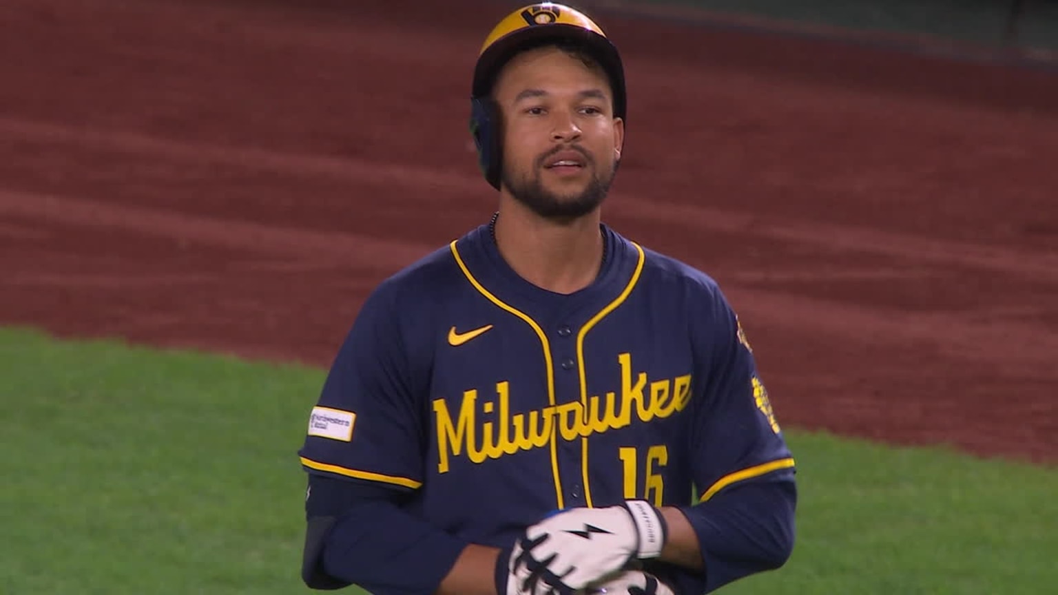 Blake Perkins' RBI fielder's choice | 08/01/2025 | Milwaukee Brewers