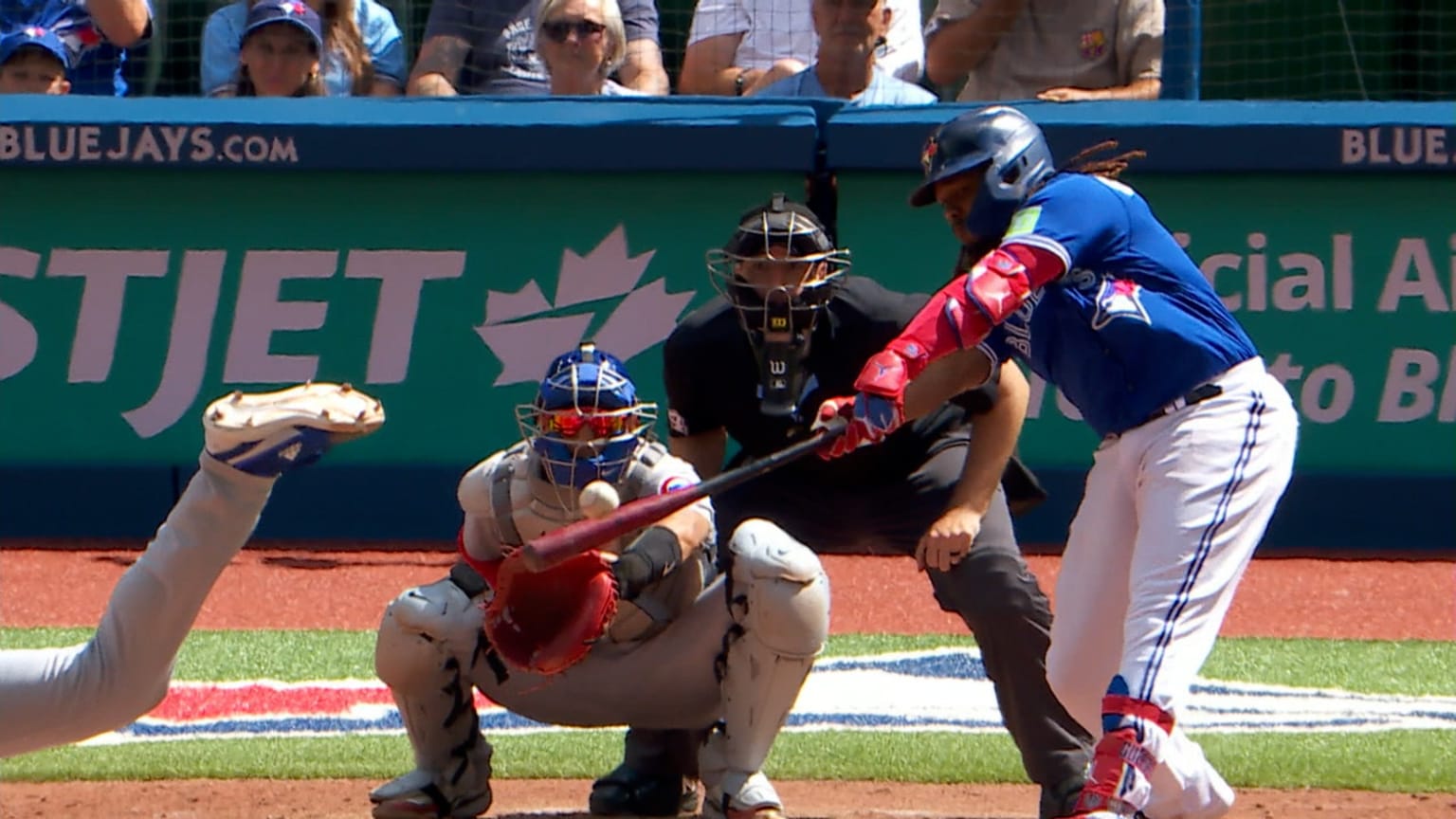 Vlad Guerrero Jr. conecta hit remolcador al izquierdo | 13/08/2023 ...