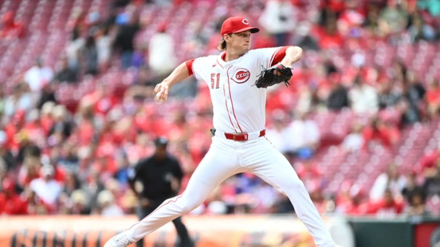 Brady Singer poncha a seis en sólida apertura | 17/04/2025 | Los Reds ...