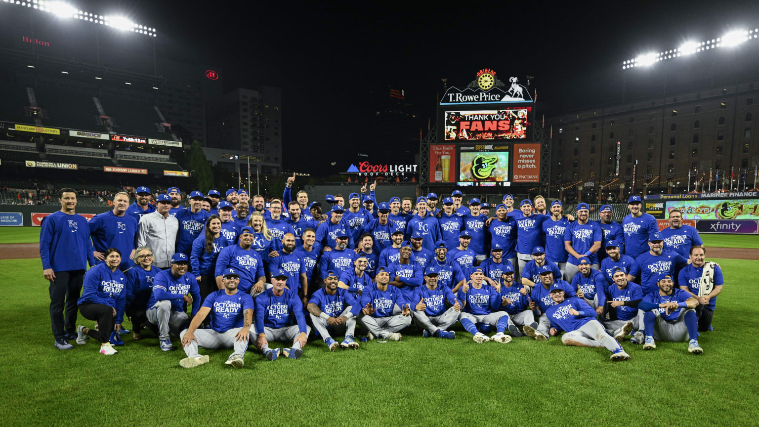 Royals advance to ALDS | 10/02/2024 | Kansas City Royals