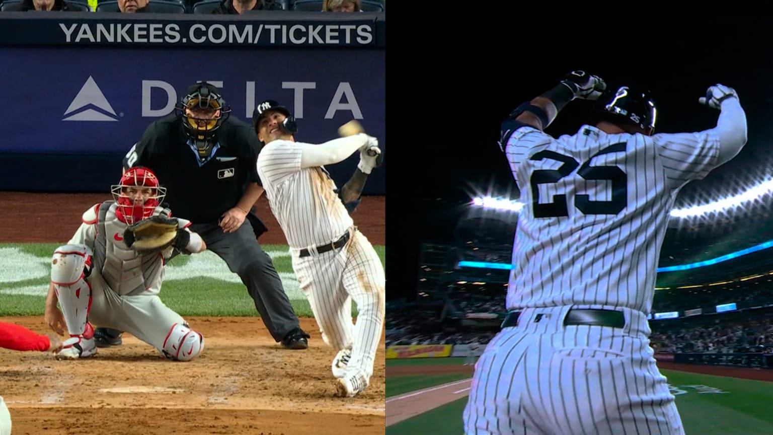 Gleyber Torres hits 100th career homer | Curtain Call | 04/03/2023 ...