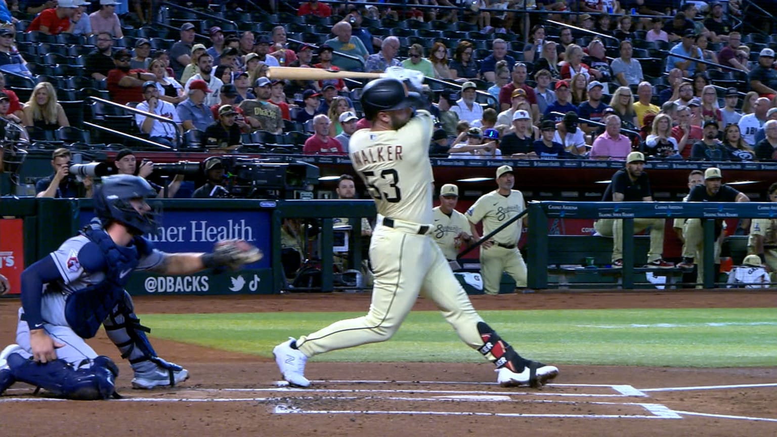 Christian Walker doubles in Ketel Marte in the 1st | 06/16/2023 ...