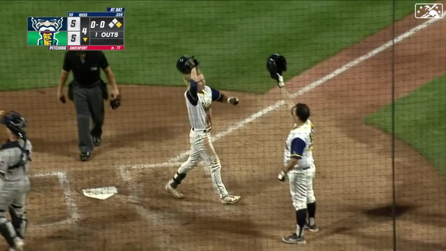 Ben Ross rockets 19th home run to left field | 09/02/2023 | MLB.com